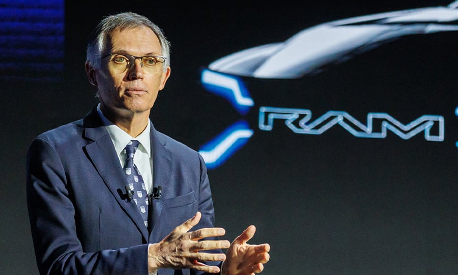 Stellantis CEO will personally present the Ram 1500 EV Revolution world ...